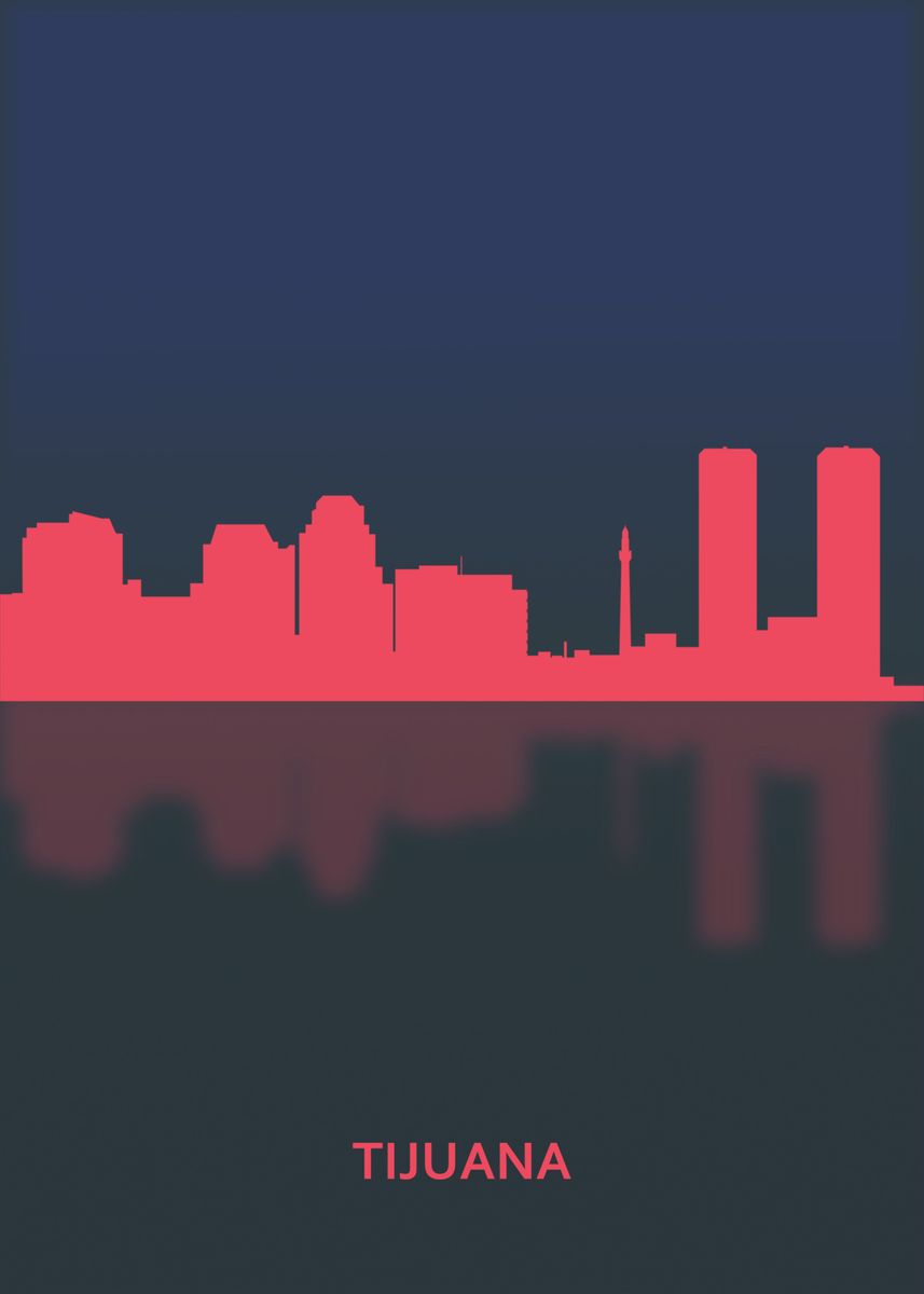 'Tijuana ' Poster, picture, metal print, paint by Alexandros Iosifidis ...