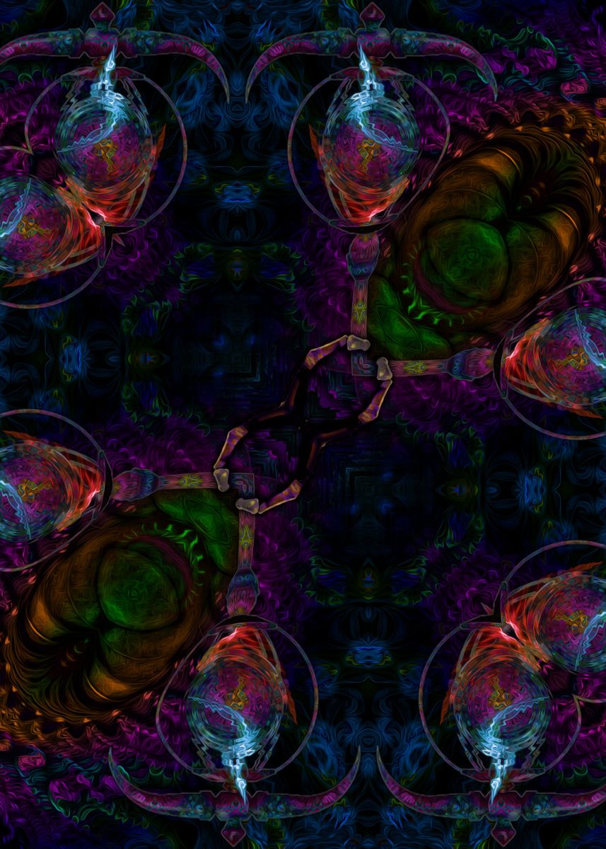 'UniversalBeauty V1 13' Poster, picture, metal print, paint by ...