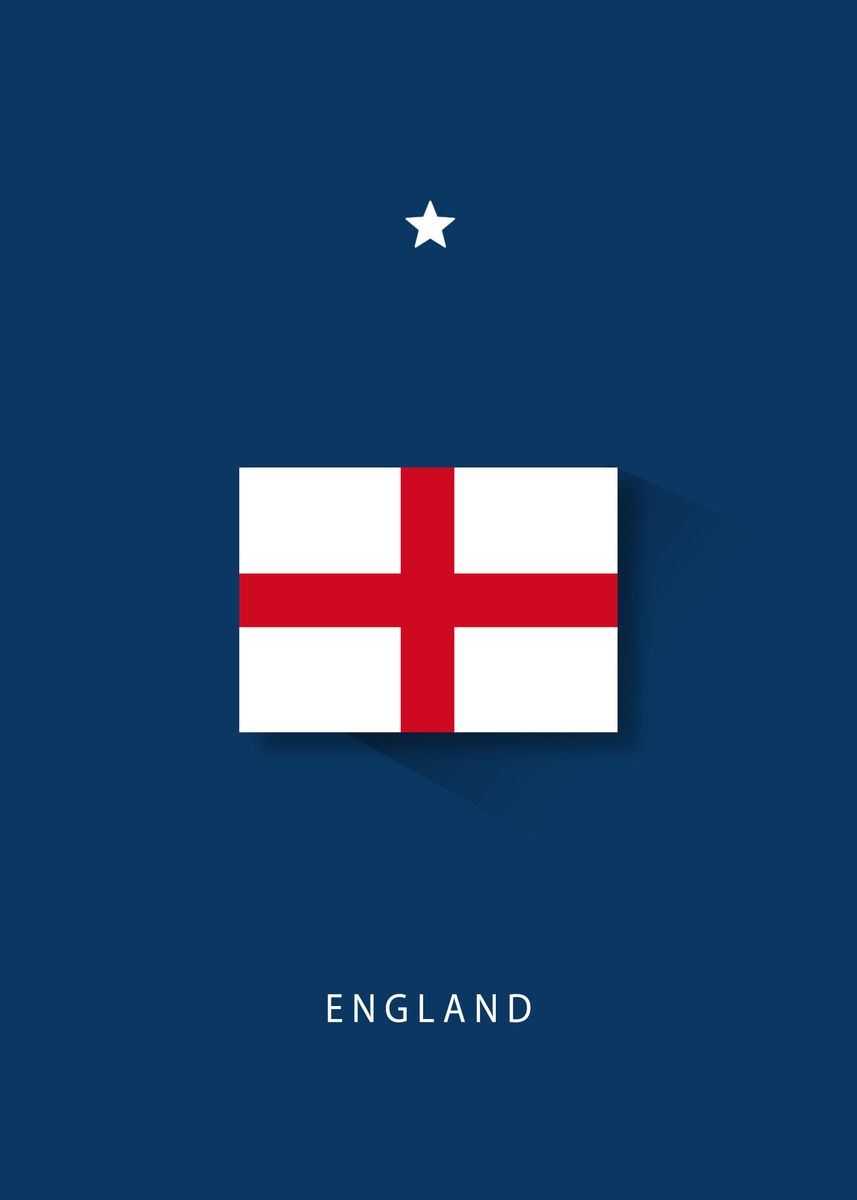 'The England Team' Poster by Jack | Displate