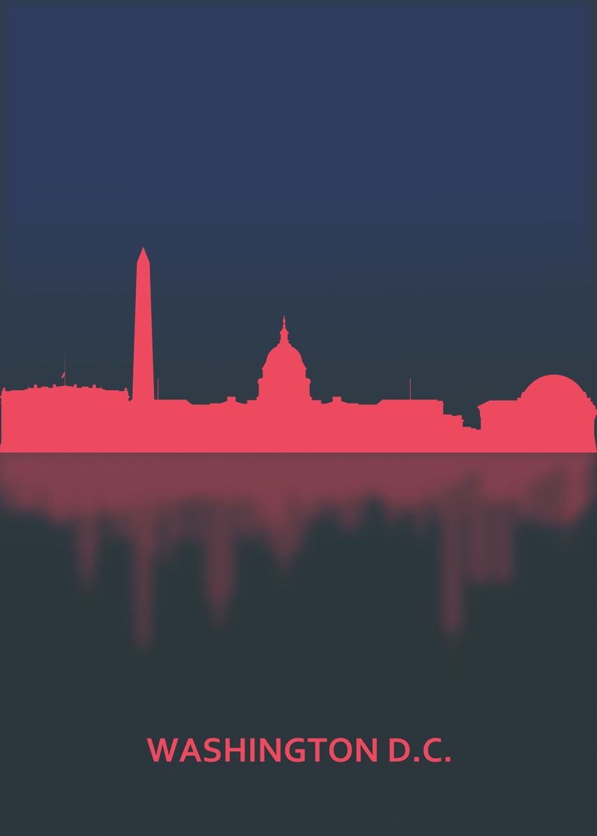 'Washington' Poster, picture, metal print, paint by Alexandros ...