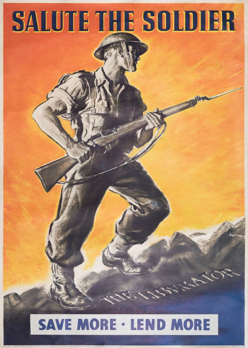 'The Liberator WW2 Poster' Poster, picture, metal print, paint by Jon ...