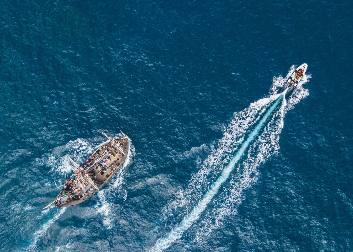 'Recreation boats' Poster by Cicero Castro | Displate