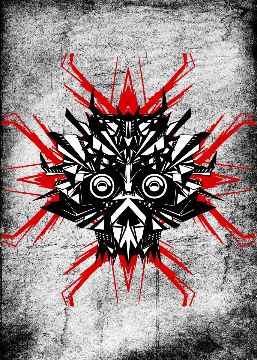 'Techno Drone ' Poster by Valentin Lerond Caussin | Displate