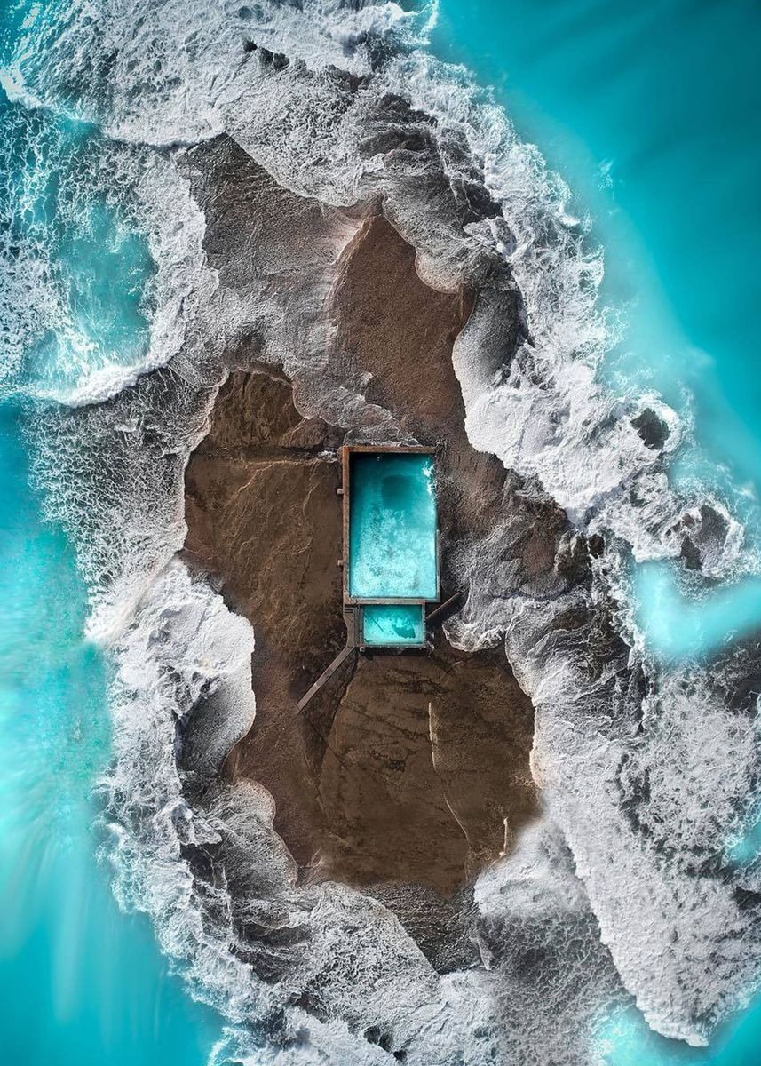 'Pool Time' Poster by Urban WallArts | Displate