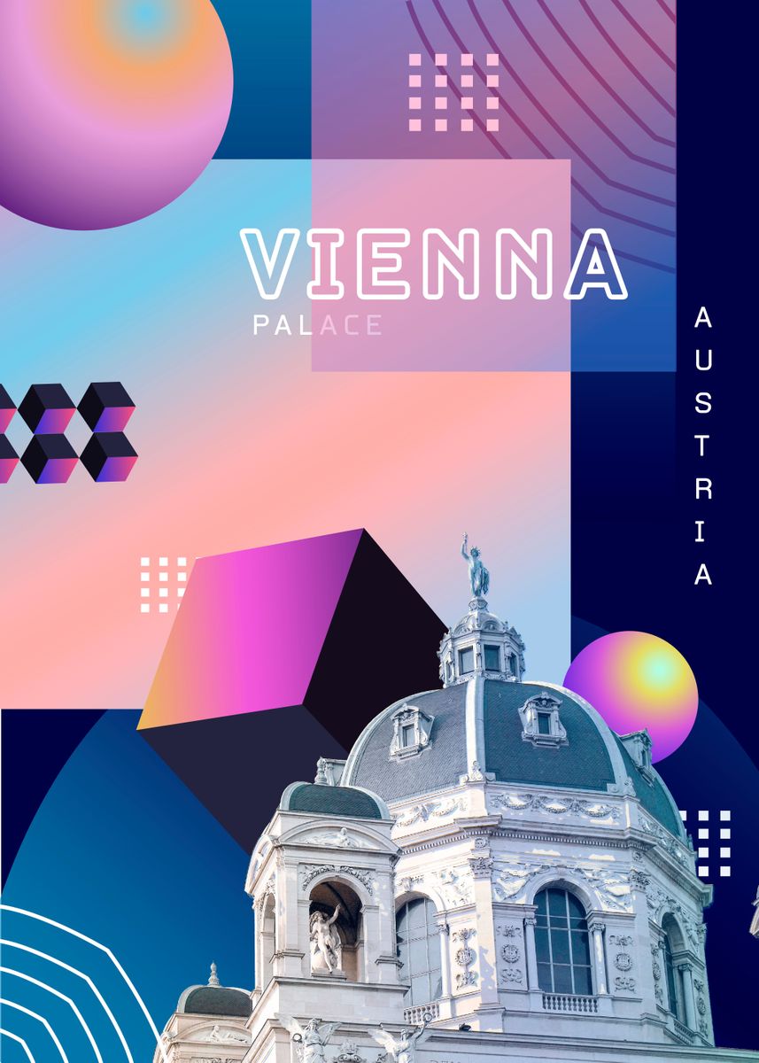'Vienna' Poster by ioanna xorxoroni | Displate
