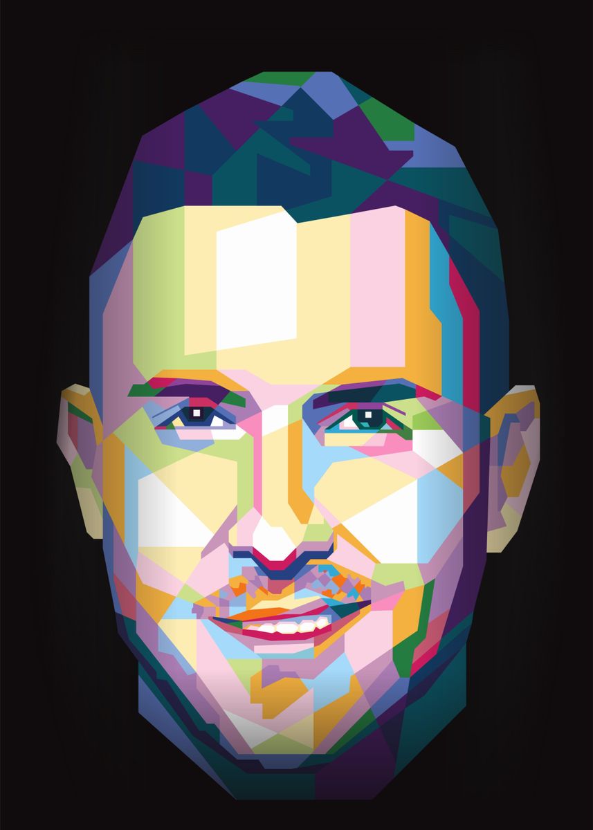 'ADAM LEVINE' Poster by Irham Achyar | Displate