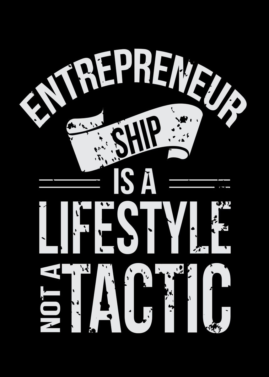 'Entrepreneur ' Poster, picture, metal print, paint by Overstyle ...
