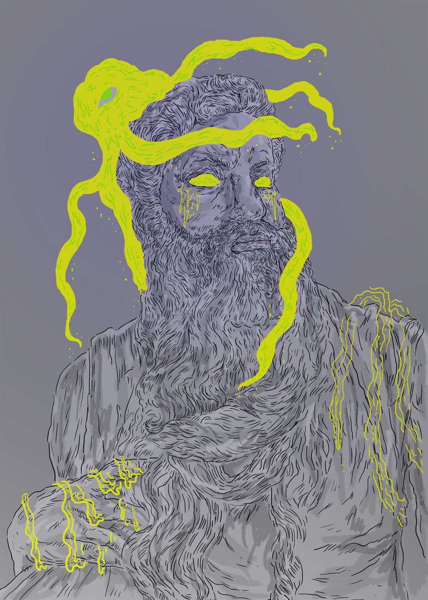 'The Grotesk ' Poster, picture, metal print, paint by Odin And Grotesk ...