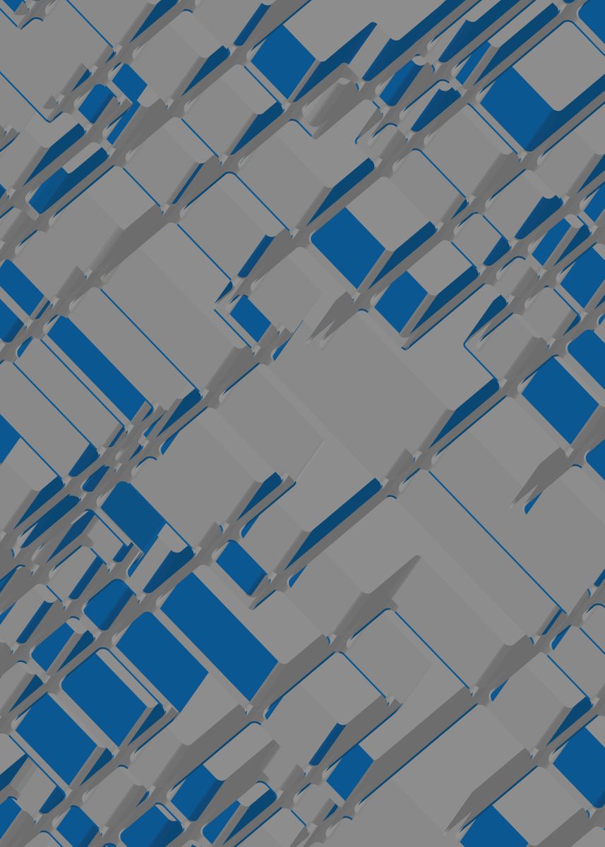 '3D Futuristic BG' Poster by Amir Faysal | Displate