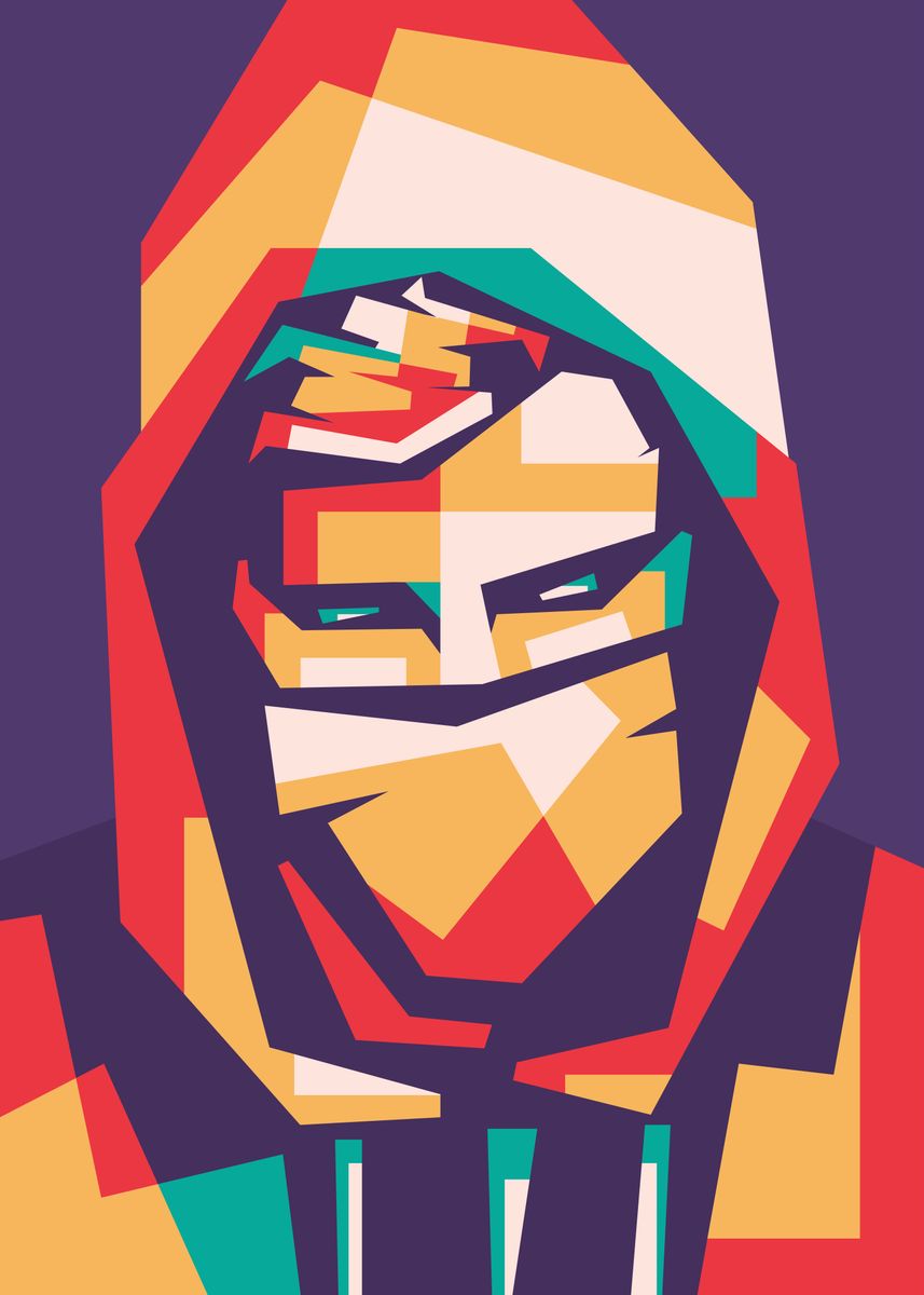 'Alan Walker' Poster, picture, metal print, paint by AwHM | Displate