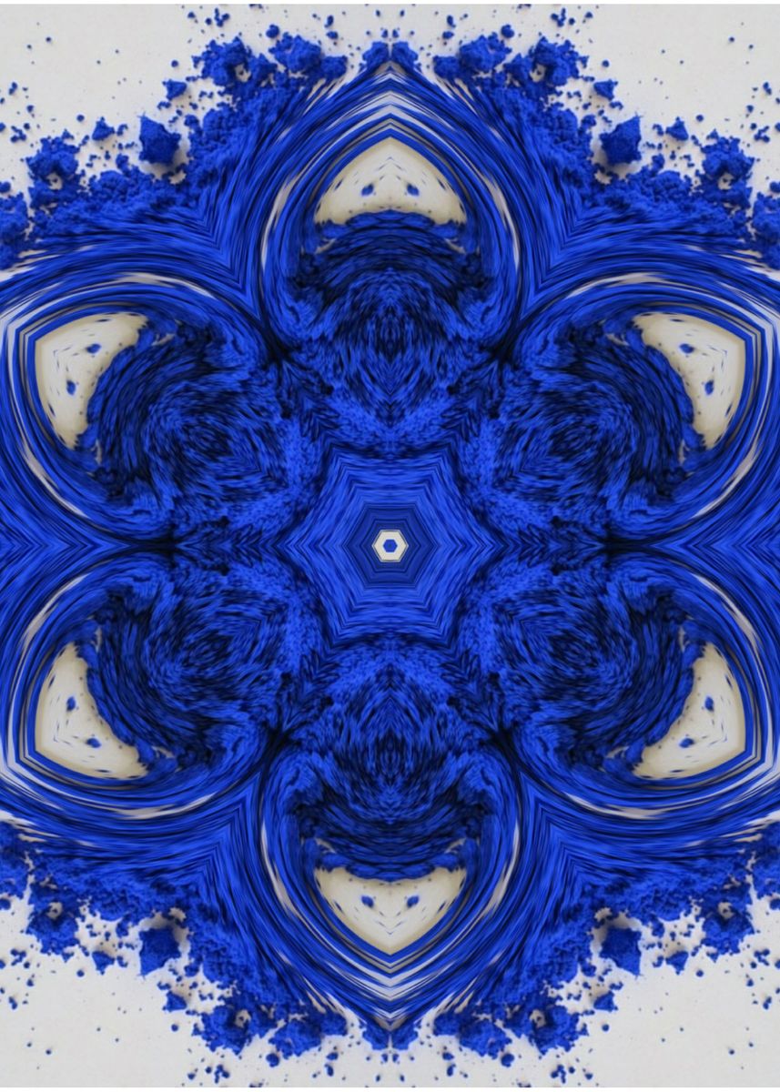 'Blue Dream' Poster by Lizzie Designs | Displate