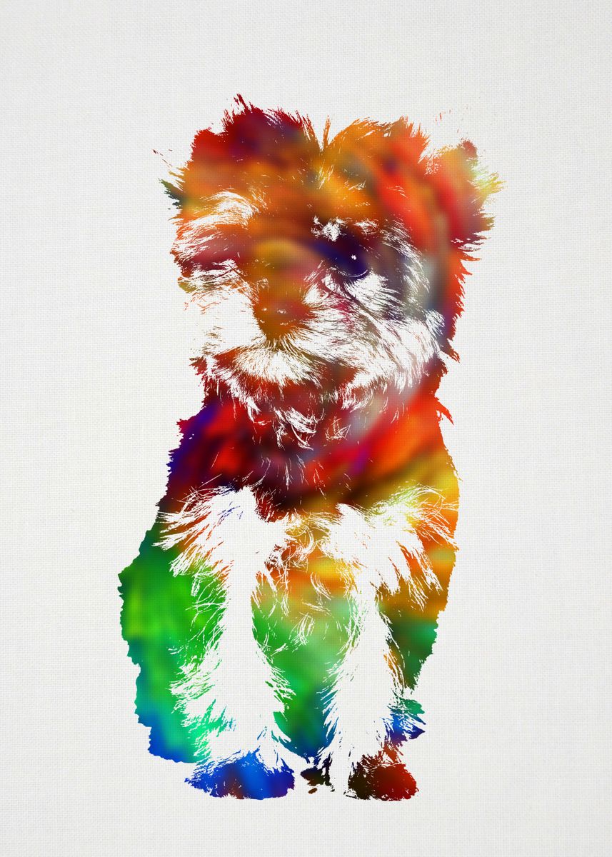 'Yorkie' Poster by Design Turnpike | Displate