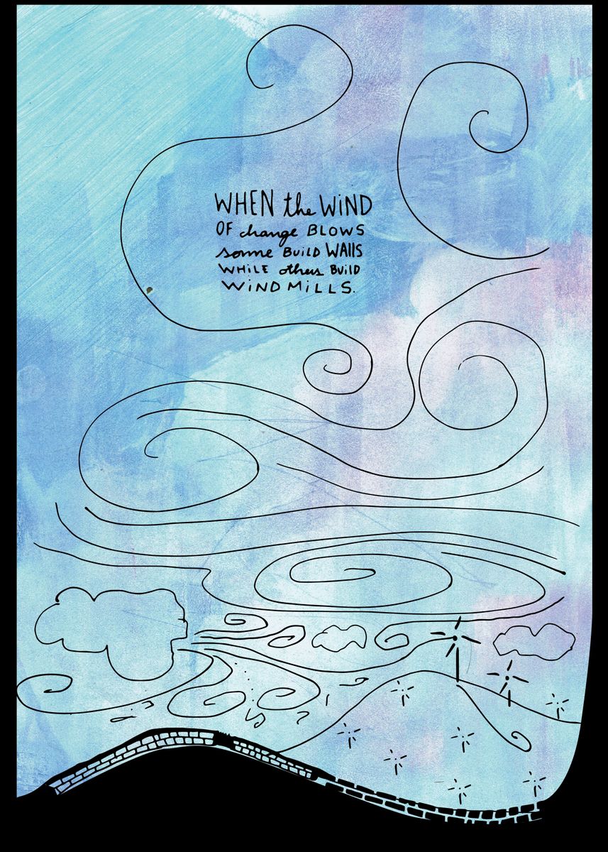 'Winds of Change' Poster by Ds Way | Displate