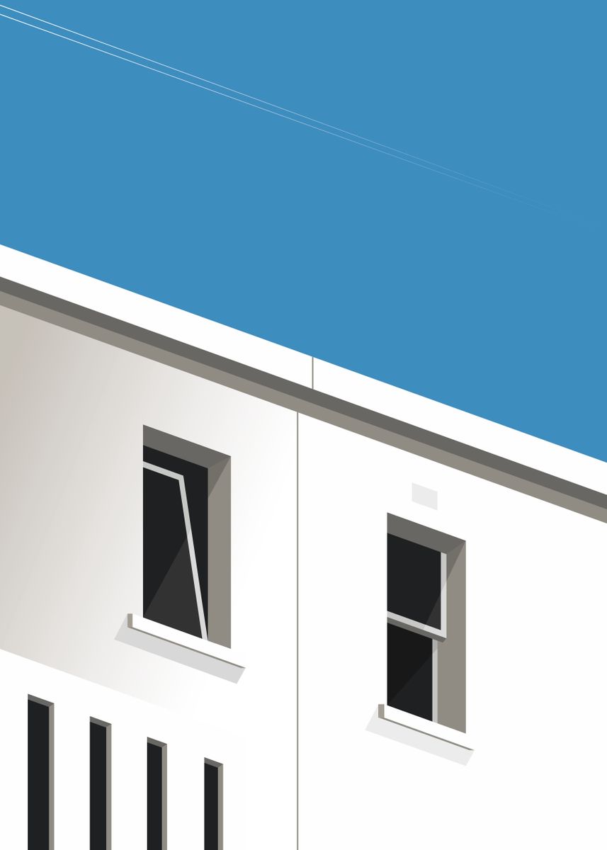 'Summer House Window' Poster, picture, metal print, paint by Matthew ...