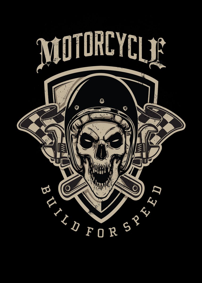 'Build For Speed' Poster by Overstyle Designs | Displate