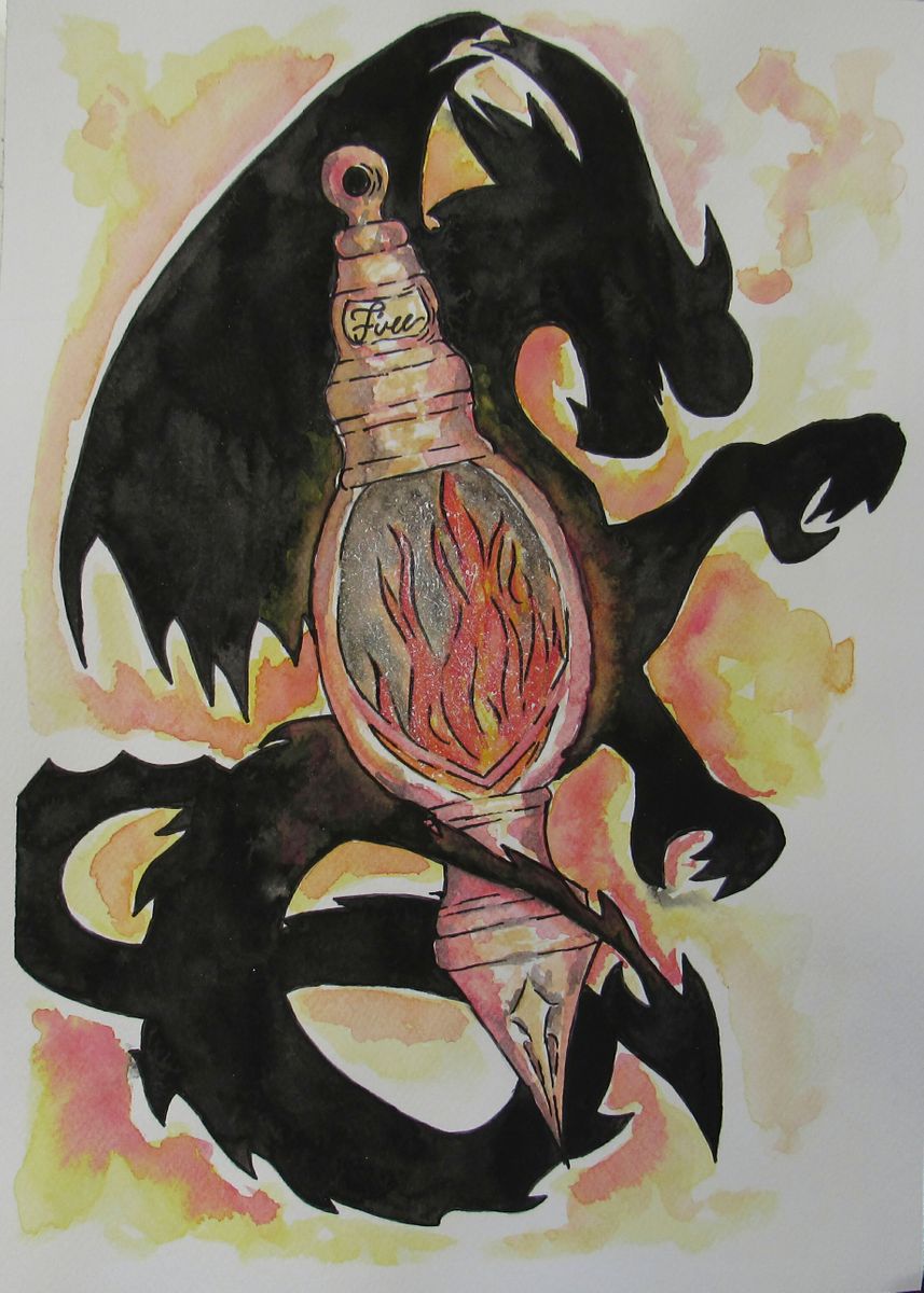 'Fire Magic ' Poster, picture, metal print, paint by Edgary Parra ...