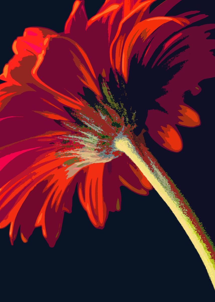 'Fire Starter' Poster, picture, metal print, paint by alicia bock ...