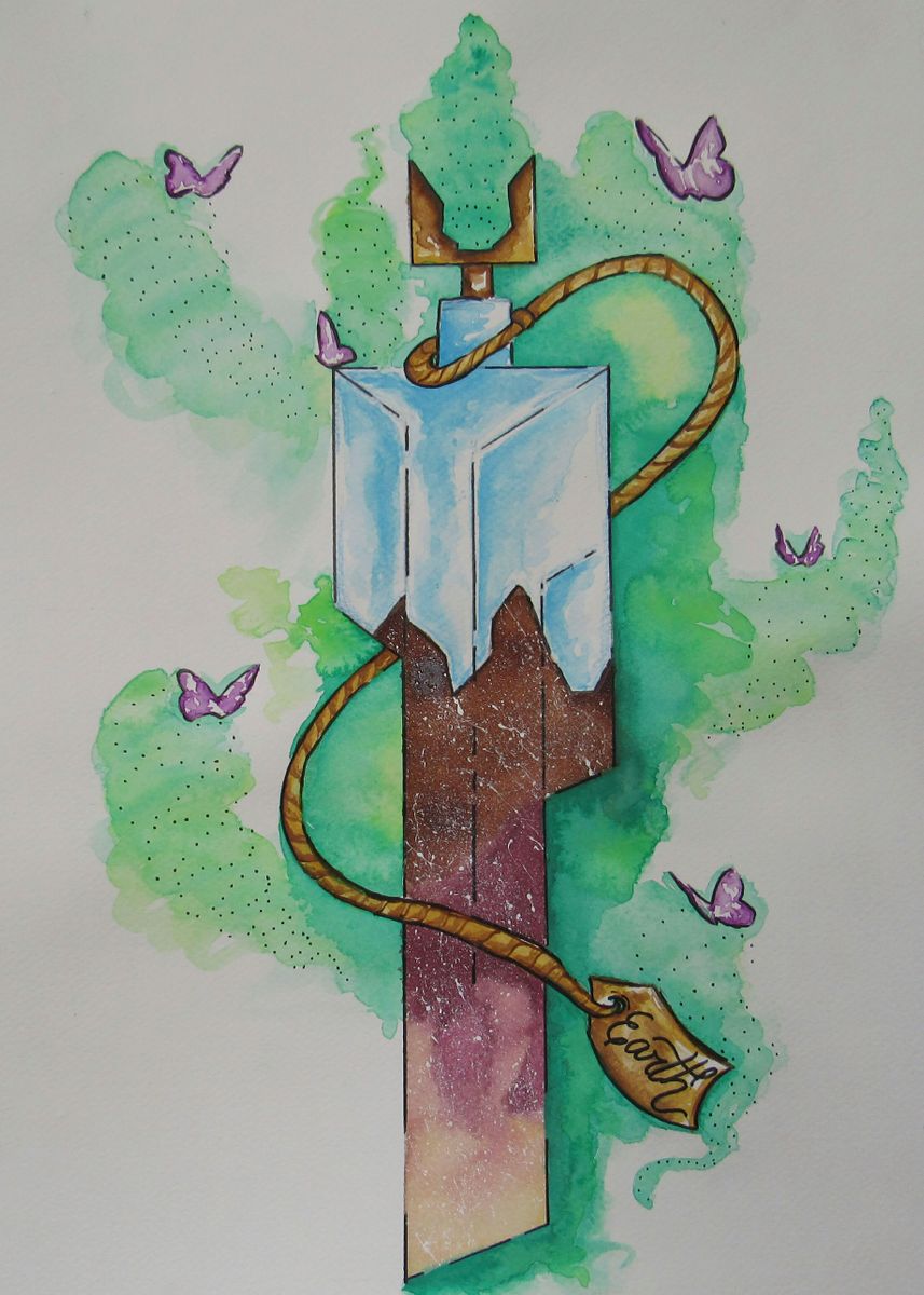 'Earth Magic ' Poster, picture, metal print, paint by Edgary Parra ...