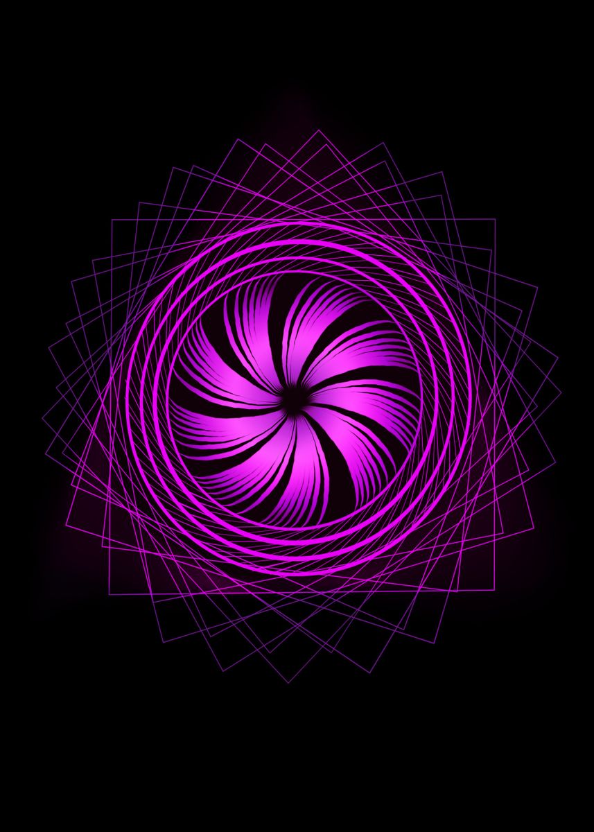 'Magical Symbol of illusion' Poster, picture, metal print, paint by DH ...