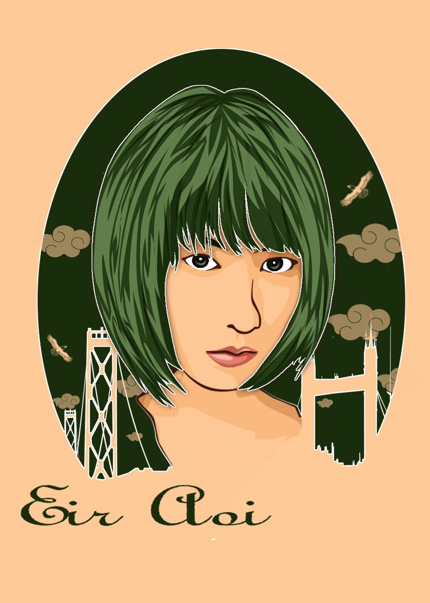 'Eir Aoi' Poster, picture, metal print, paint by Ignite Colour | Displate