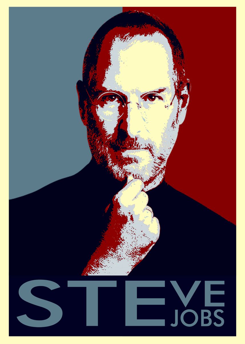 'Steve Jobs' Poster, picture, metal print, paint by Ignite Colour ...