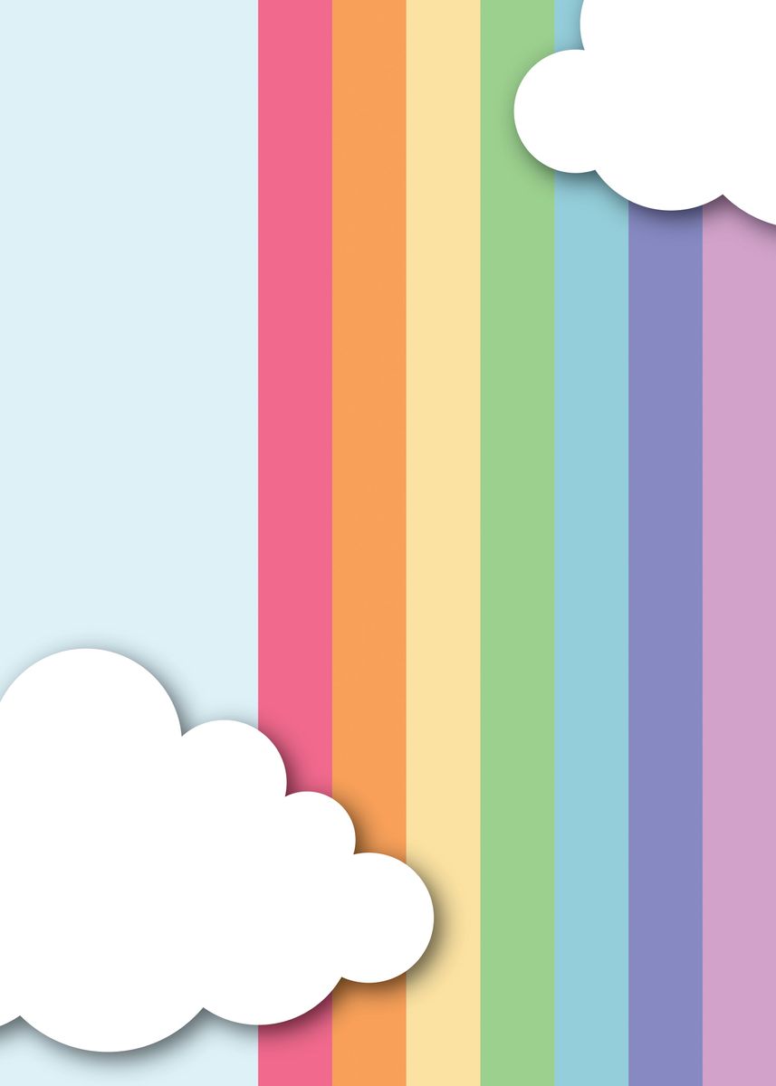 'Rainbow' Poster by Wong Shan | Displate