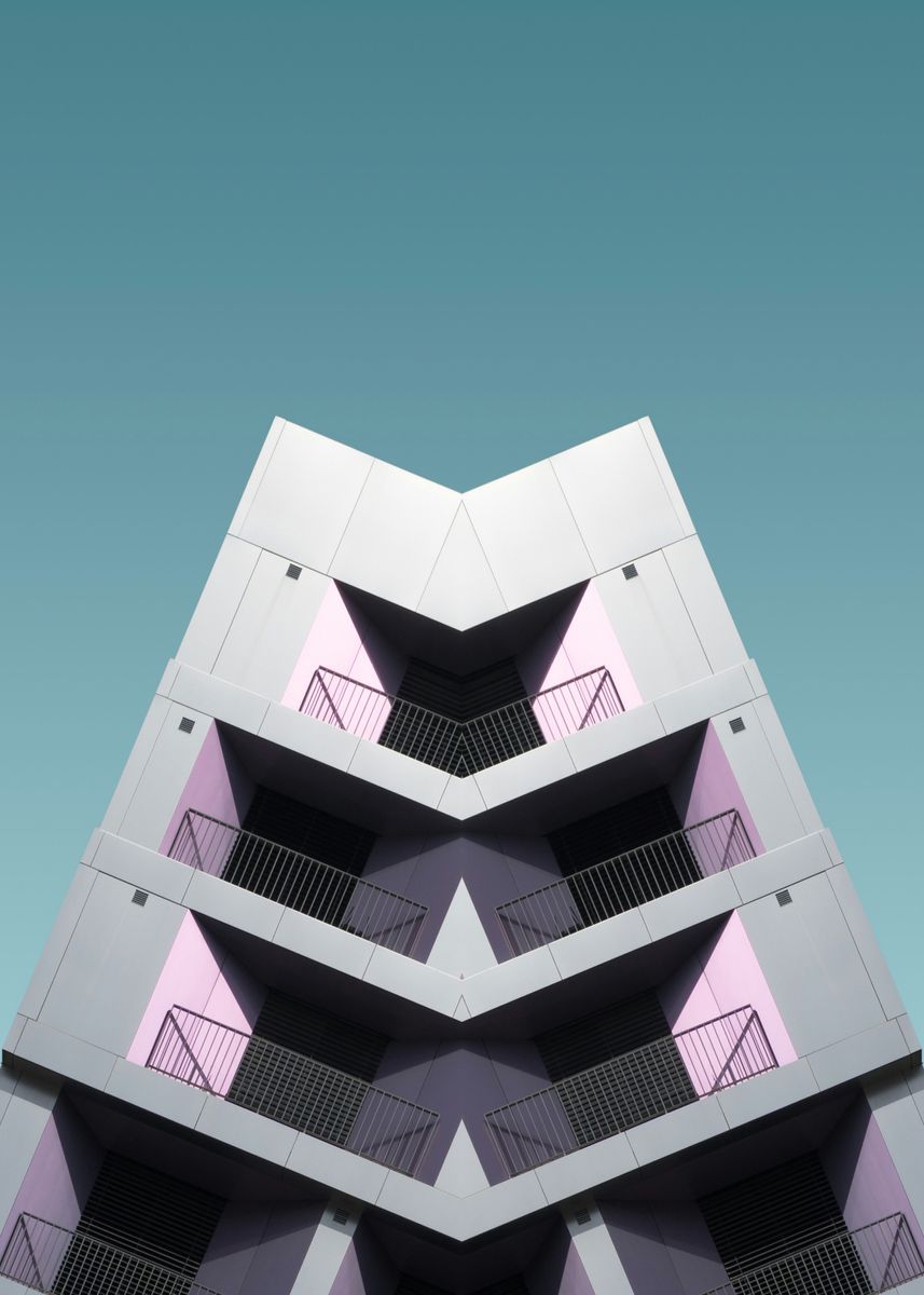 'Splurge Abstract ' Poster, picture, metal print, paint by Mirror ...