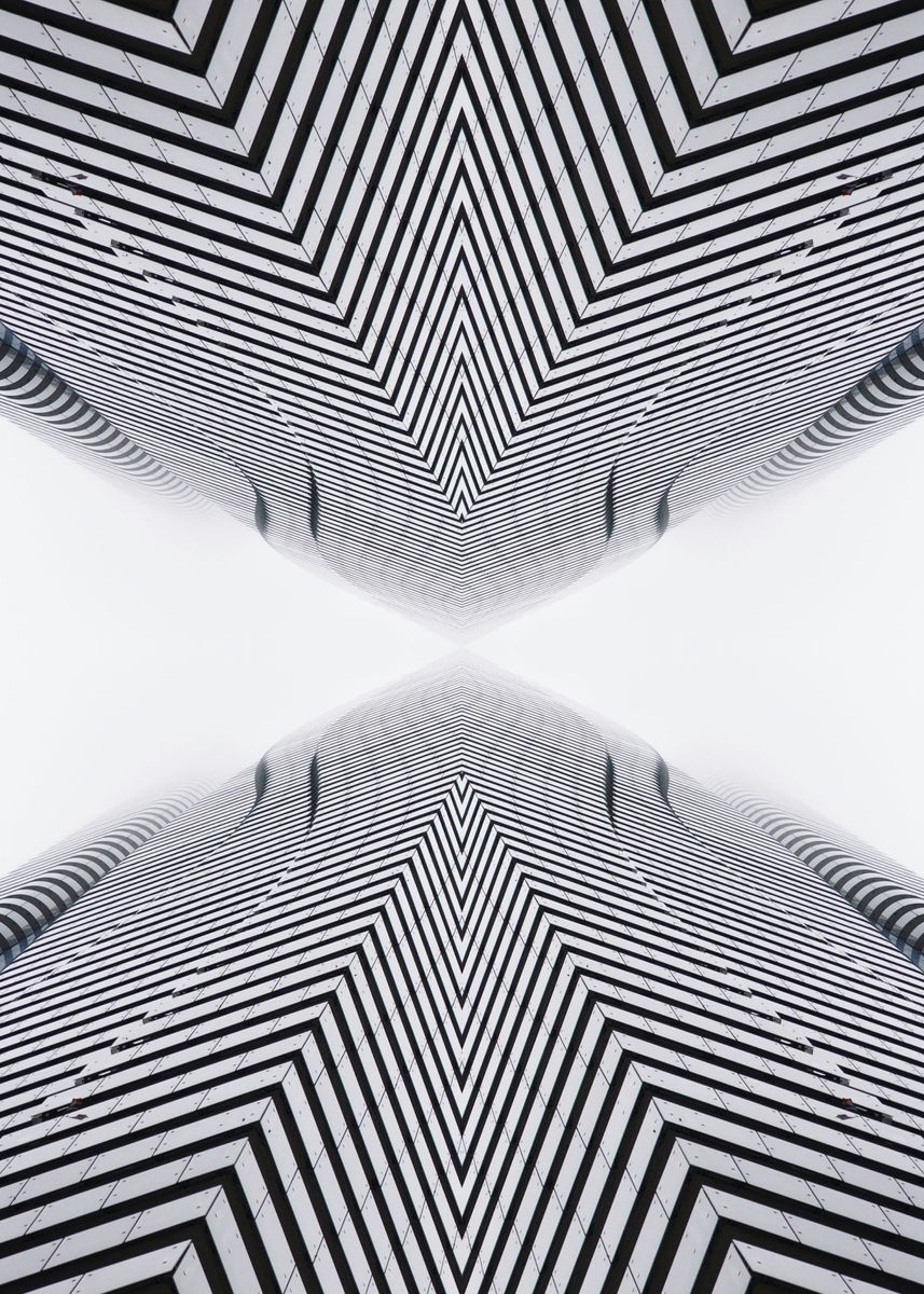 'Convergence Abstract' Poster, picture, metal print, paint by Mirror ...