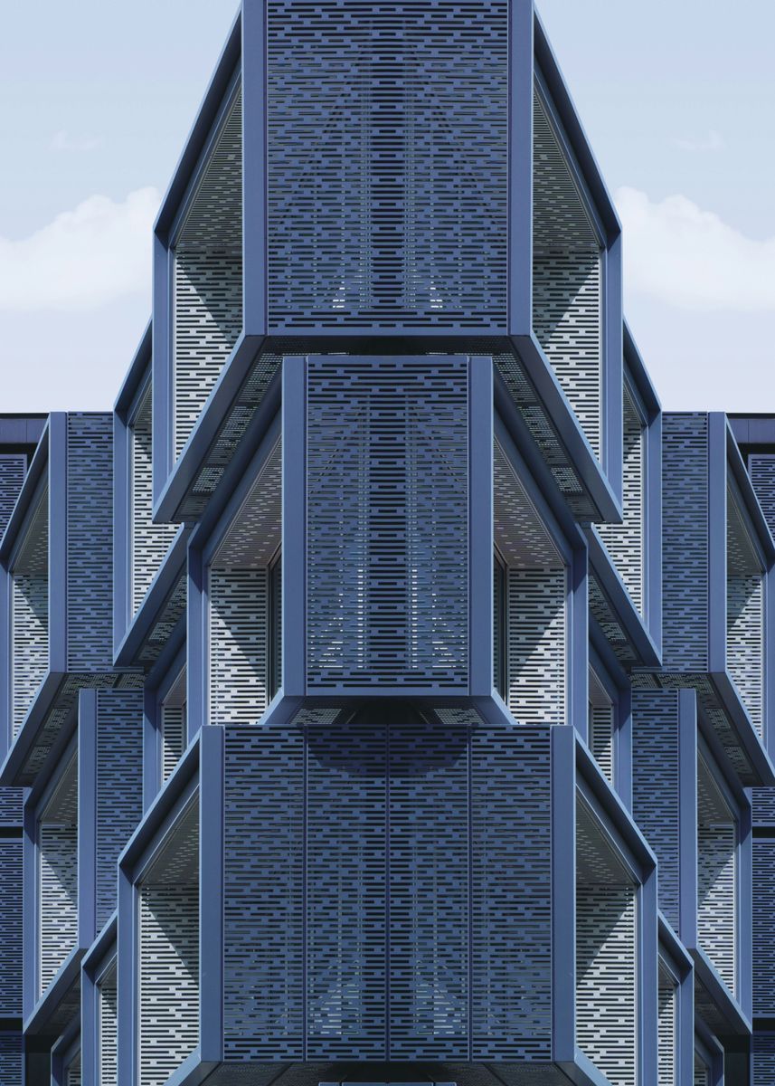 'Grating Abstract ' Poster, picture, metal print, paint by Mirror ...