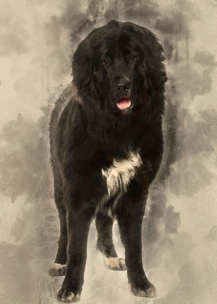 'Bastard dog 9 months old p' Poster by Noahs Ark | Displate