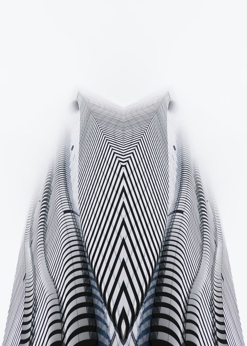 'Absolute Curves Abstract' Poster by Mirror Mirror | Displate