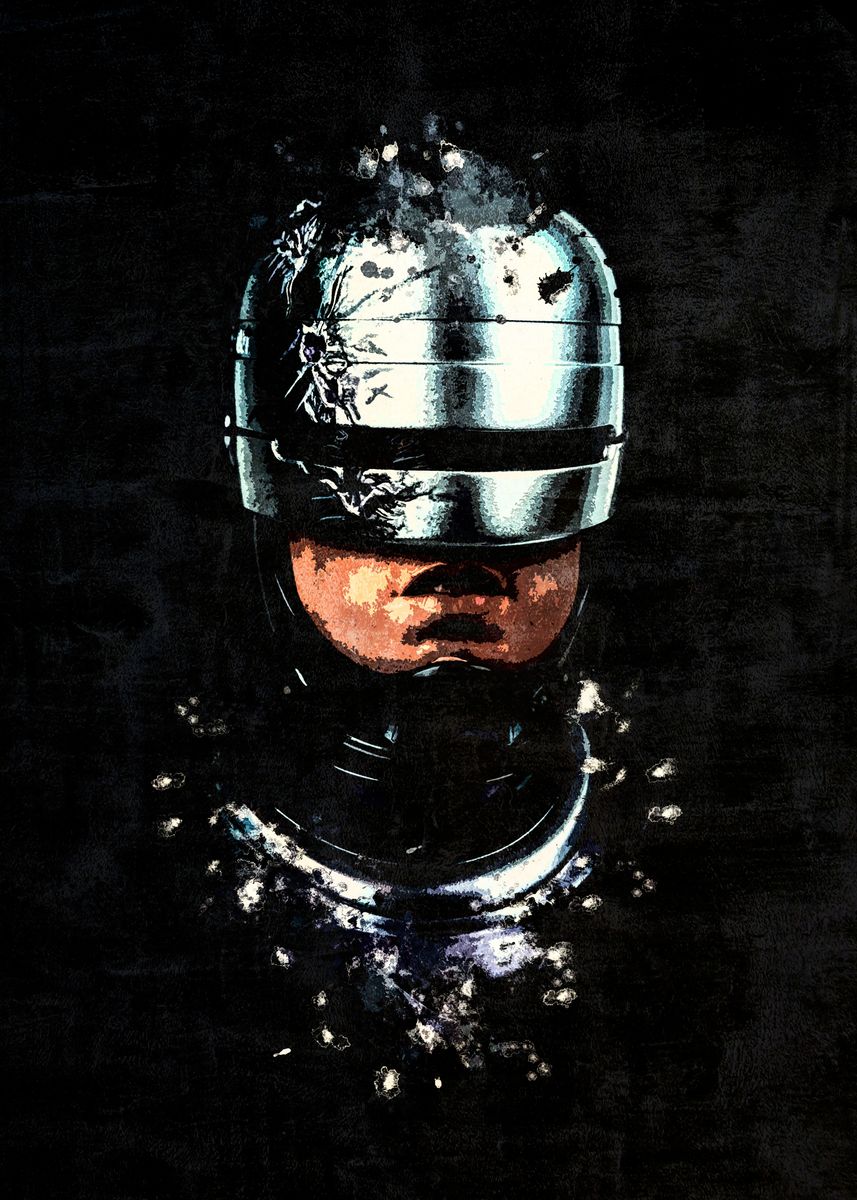 'Robocop' Poster, picture, metal print, paint by VOODOO PRODUCTION ...