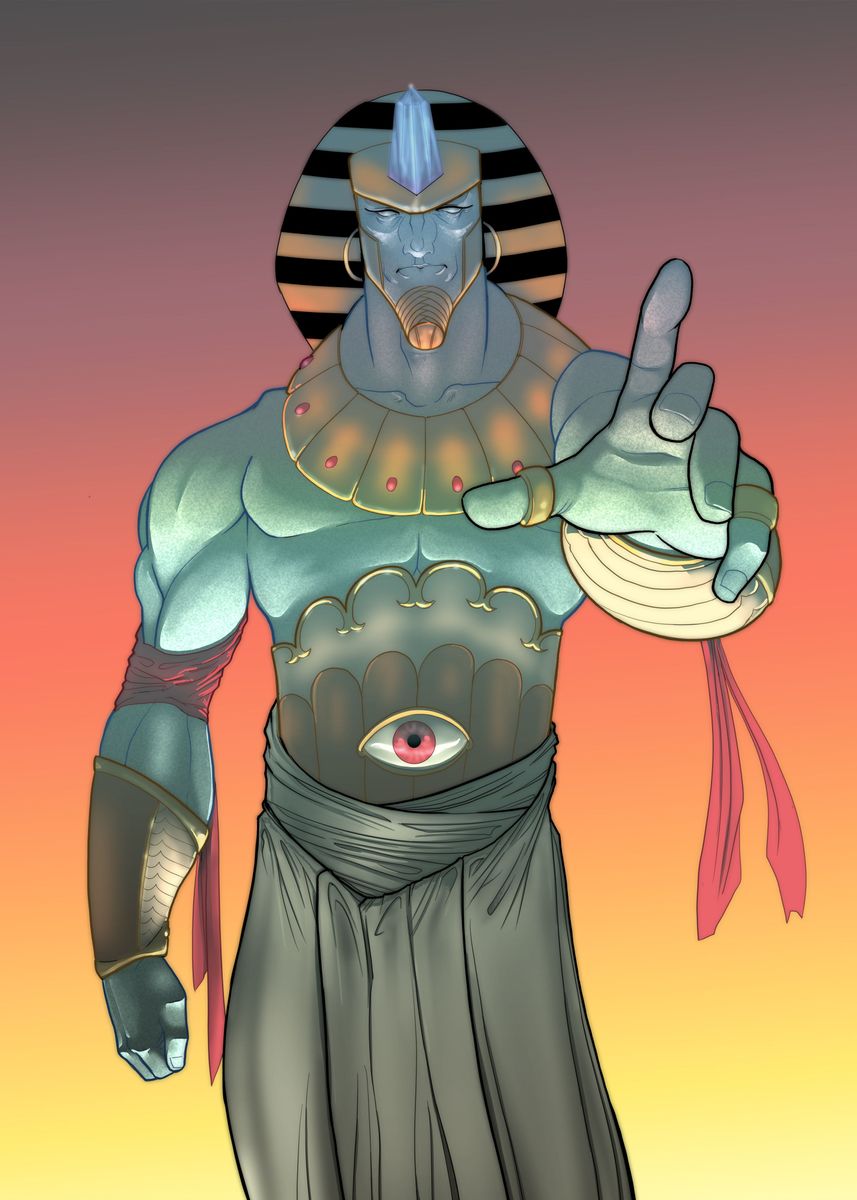 'Pharaoh' Poster by Ruben Lavado | Displate