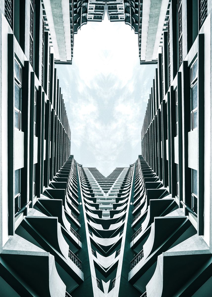 'North Abstract' Poster by Mirror Mirror | Displate