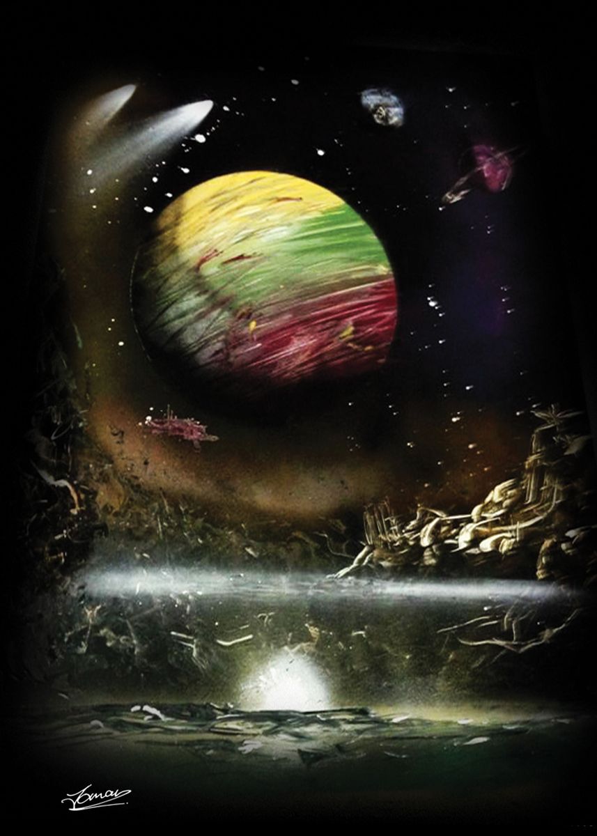 'Rasta Planet' Poster, picture, metal print, paint by Junaid Omar ...