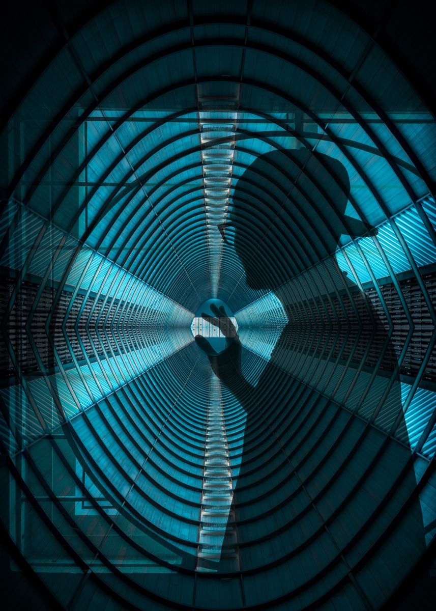 'Visual boy' Poster, picture, metal print, paint by Milos Maric | Displate