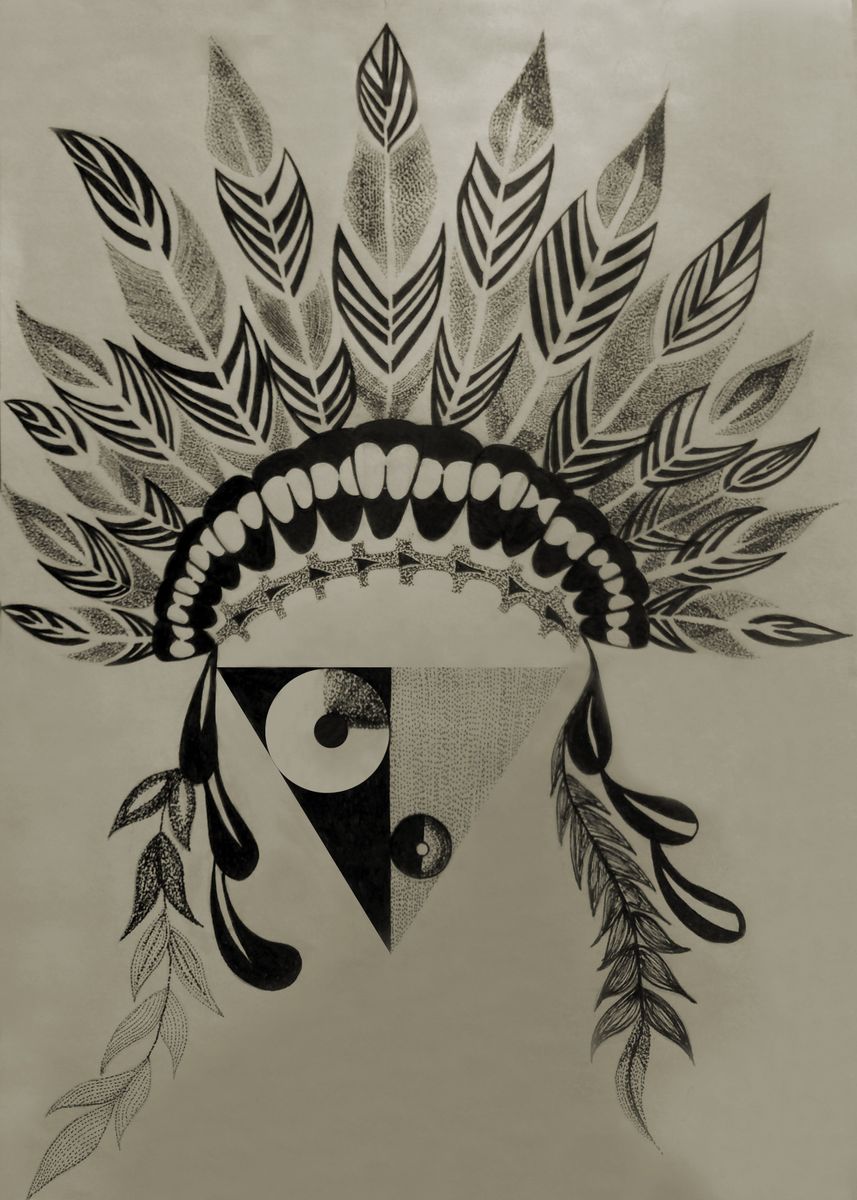 'Dualidad' Poster, picture, metal print, paint by daniela valbuena ...