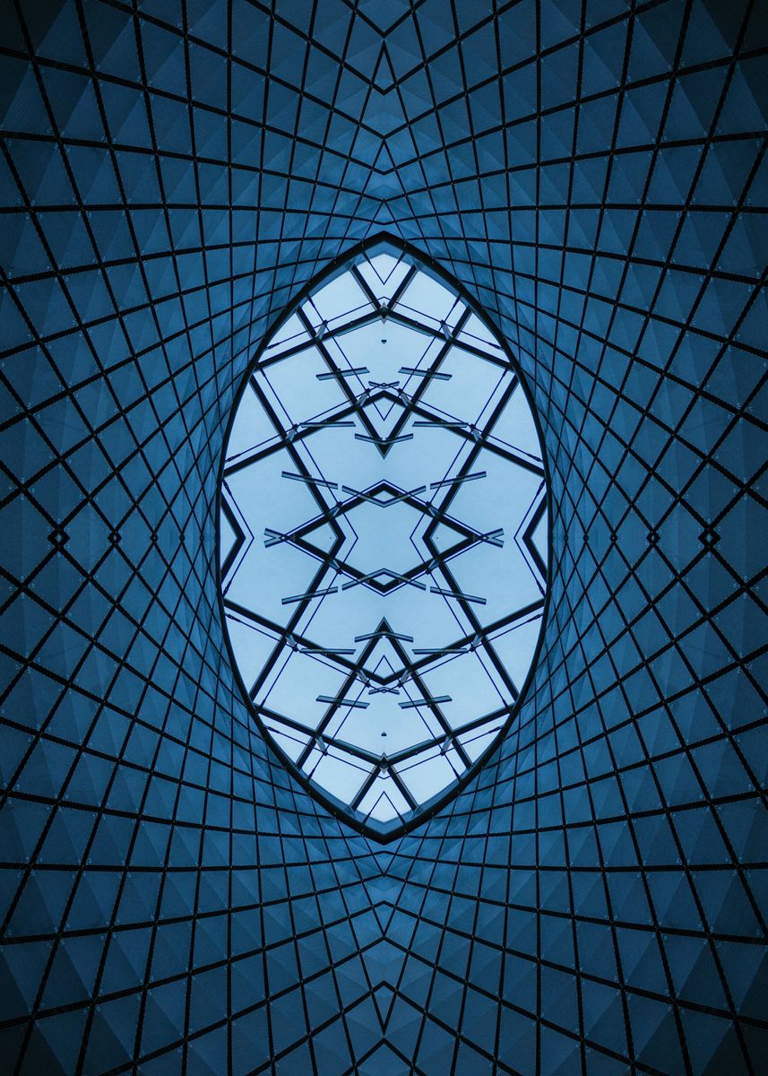 'Hyperbolic Surface ' Poster by Mirror Mirror | Displate