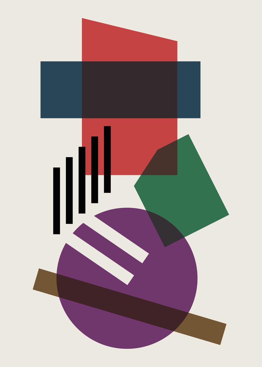 'Abstract No 3' Poster by Sven Horn | Displate