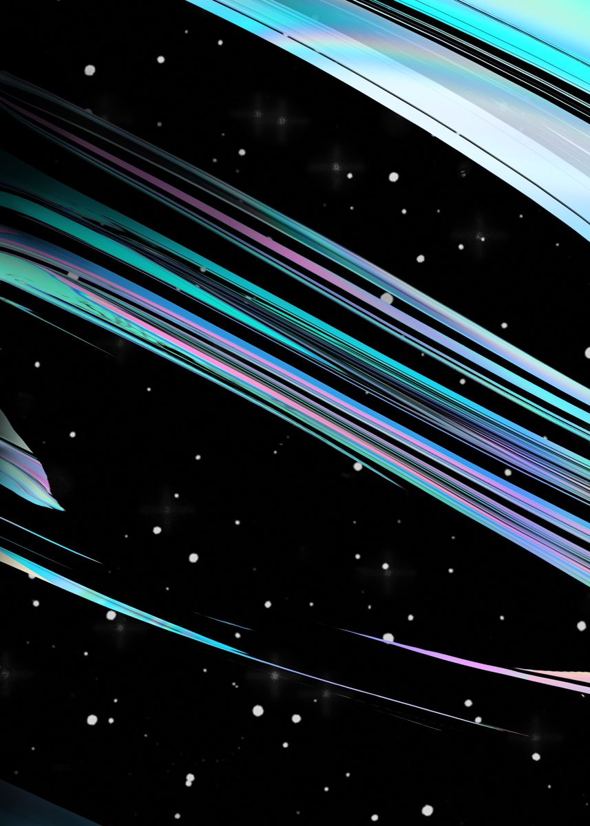 'The fabric of space I' Poster by Goran gagic | Displate