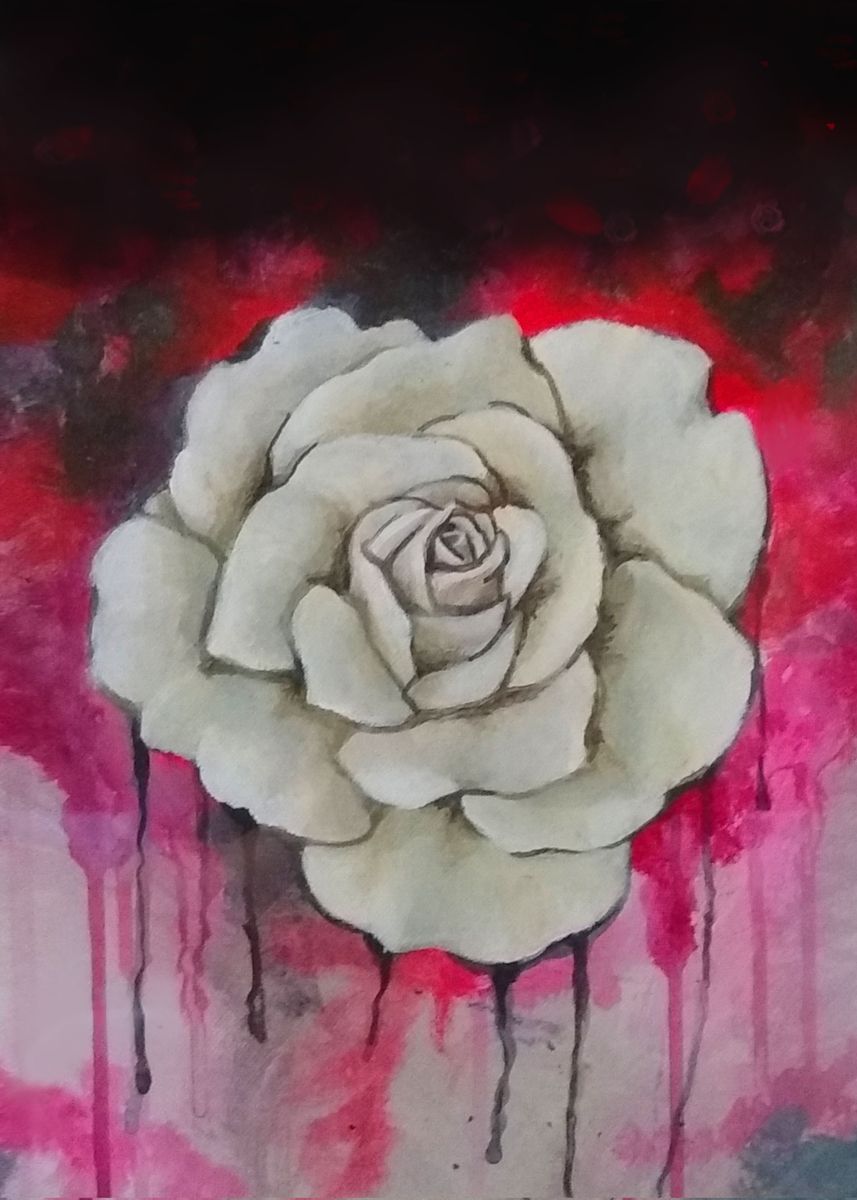 'Rose Rising' Poster by Aimee Leonard | Displate