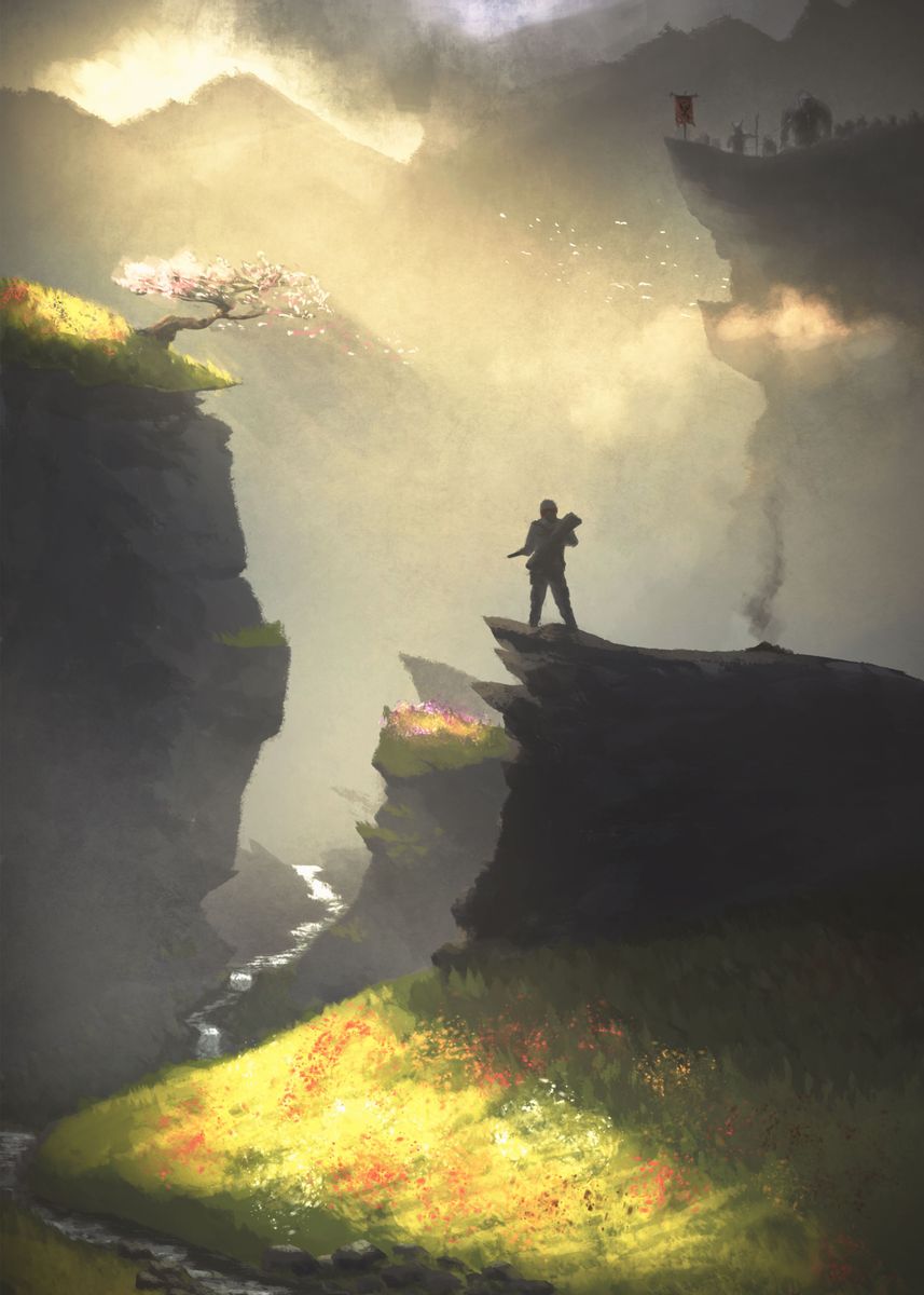 'Explorer' Poster, picture, metal print, paint by Alexander Wallner ...