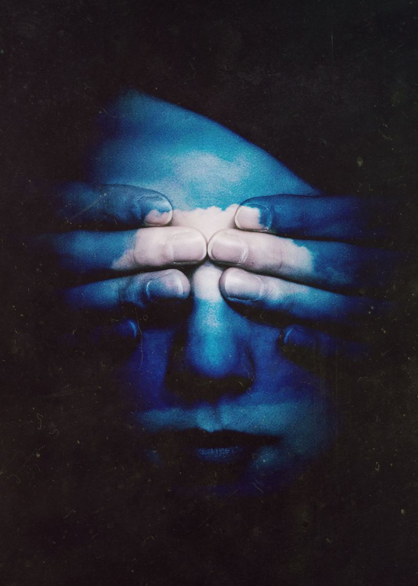 'Soft Gaze' Poster by seam less | Displate