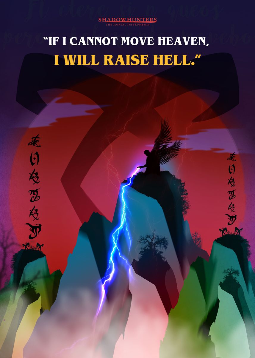 'Shadowhunters Jonathan' Poster, picture, metal print, paint by Aaki ...