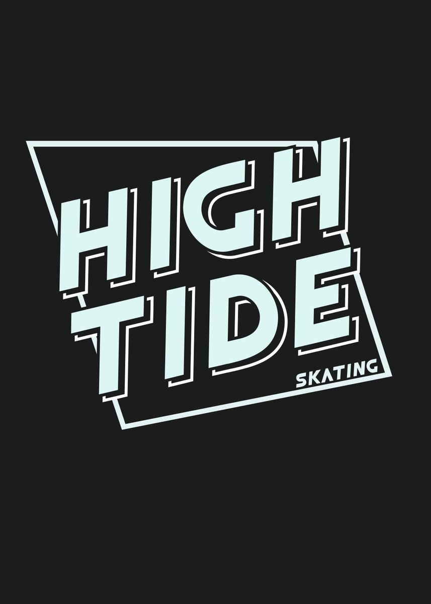 'High Tide' Poster by Jude Beavis | Displate