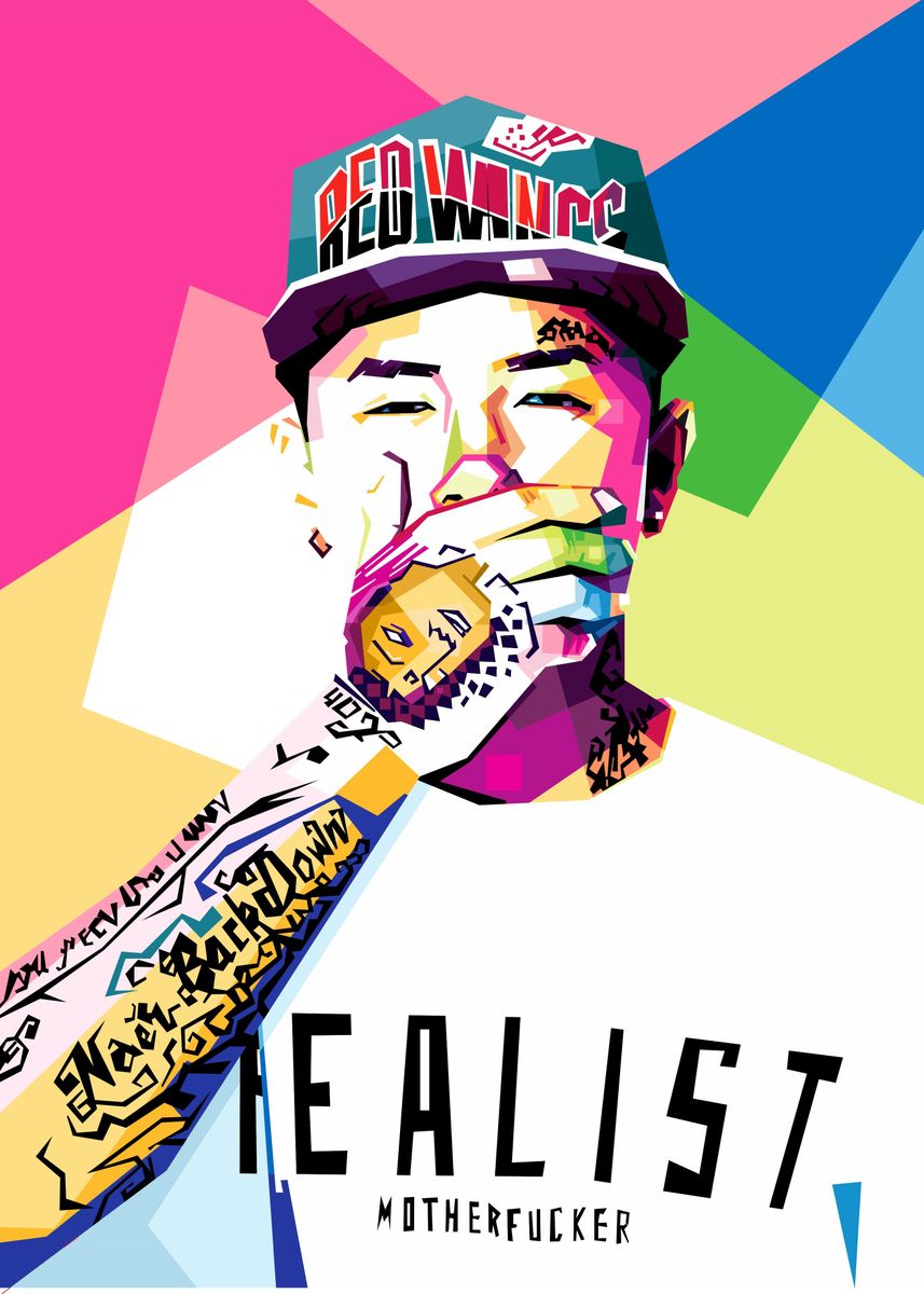 'RAPPER POP ART' Poster, picture, metal print, paint by Aditya Baktiar ...