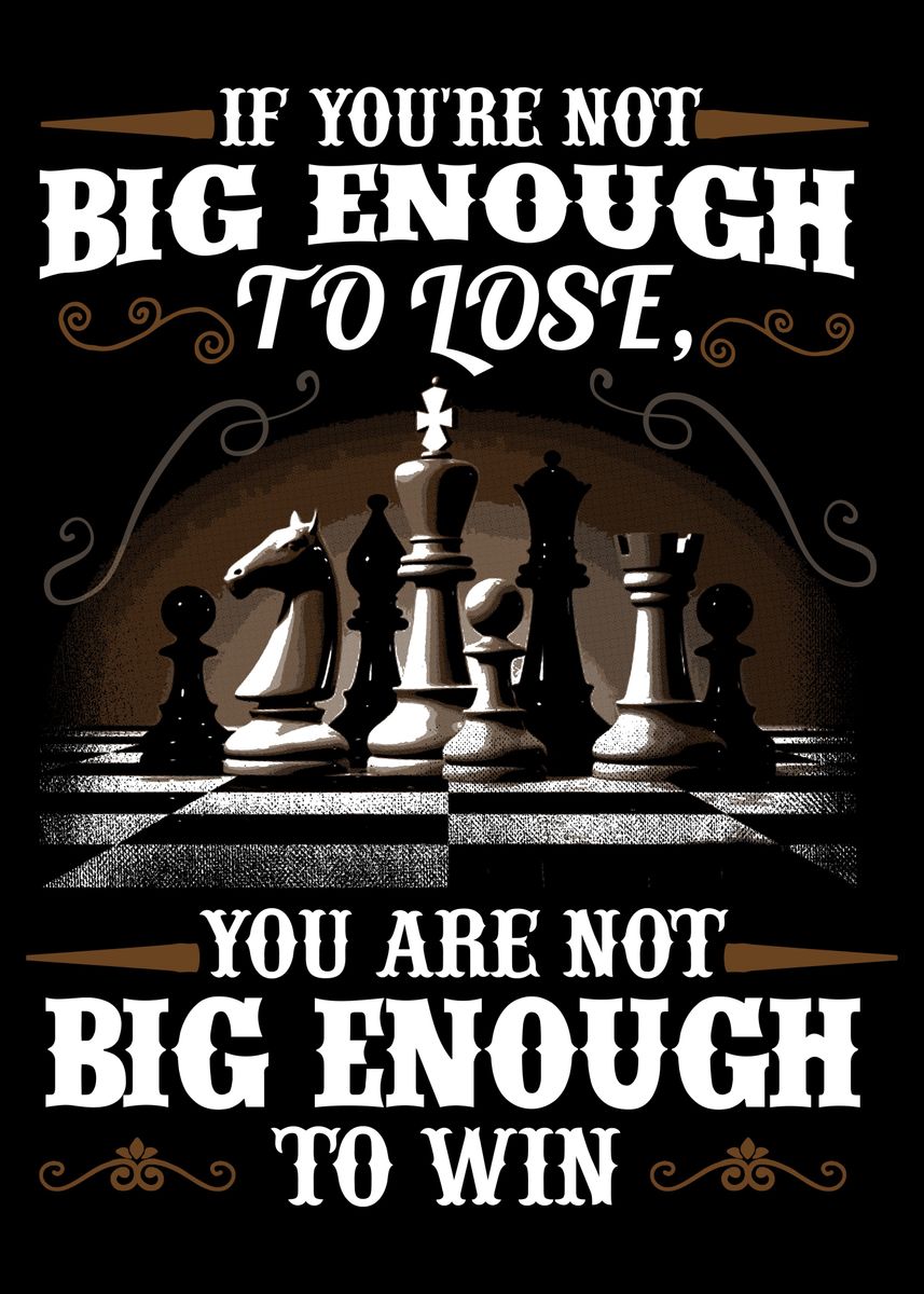 'Chess Play Game King' Poster, picture, metal print, paint by Wonderful ...