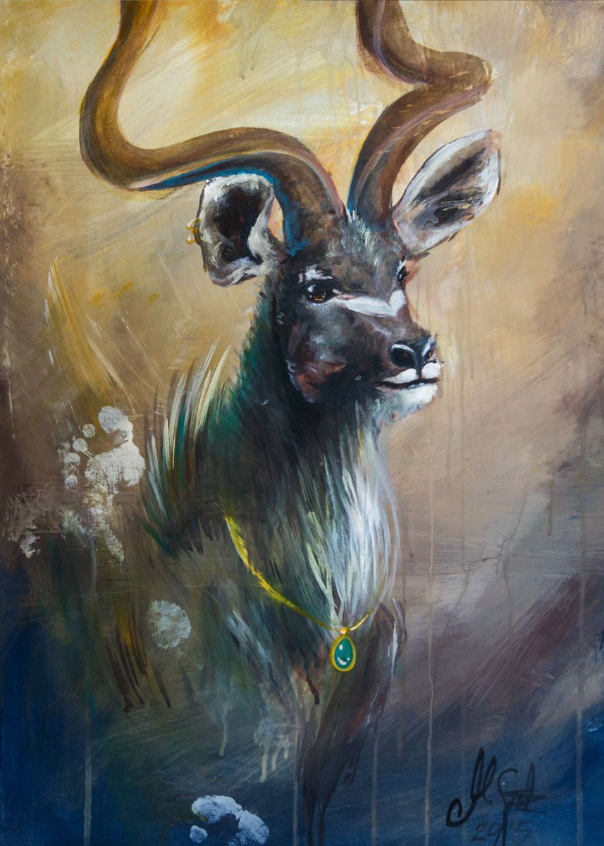 'Kudu' Poster by Michaela Spatz | Displate
