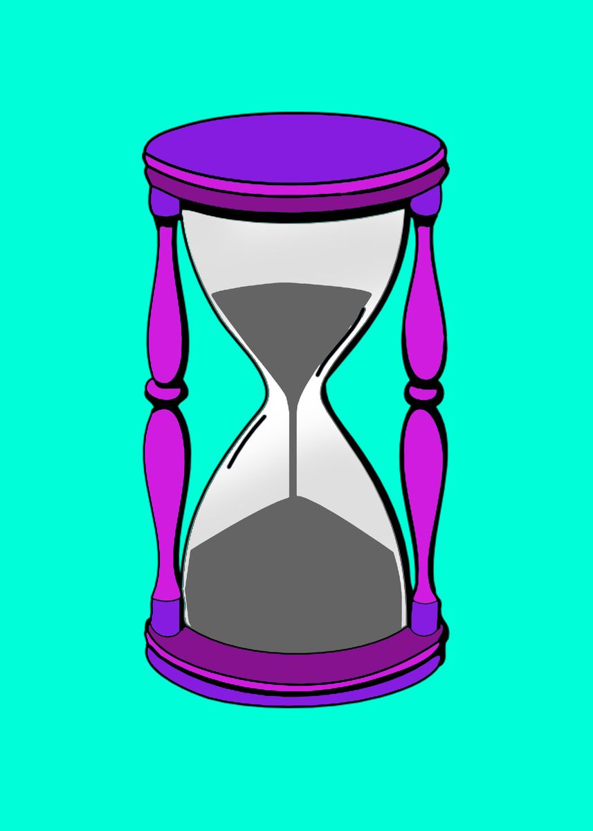 'Clock III' Poster by Daniel Tan | Displate