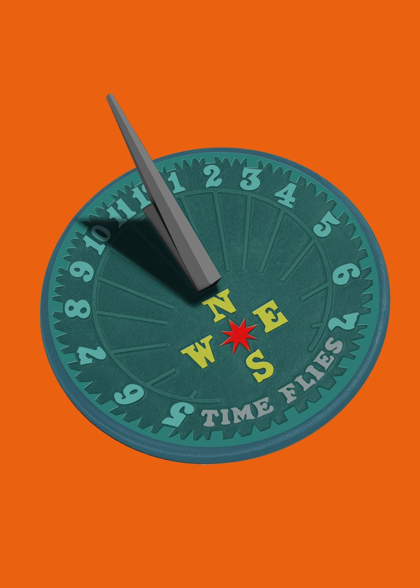 'Clock V' Poster by Daniel Tan | Displate